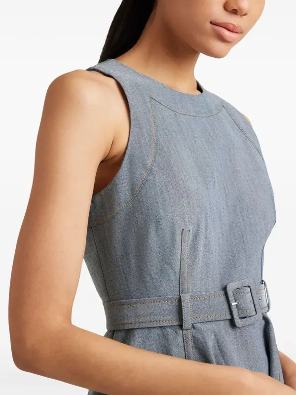 Cinq À Sept Zelda Denim Dress - Blue