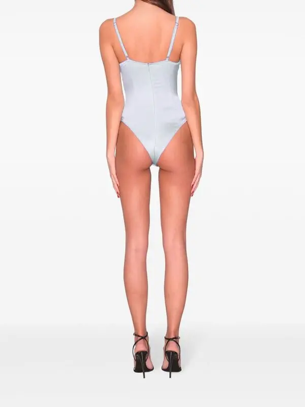 FLEUR DU MAL Iris Lace Bodysuit