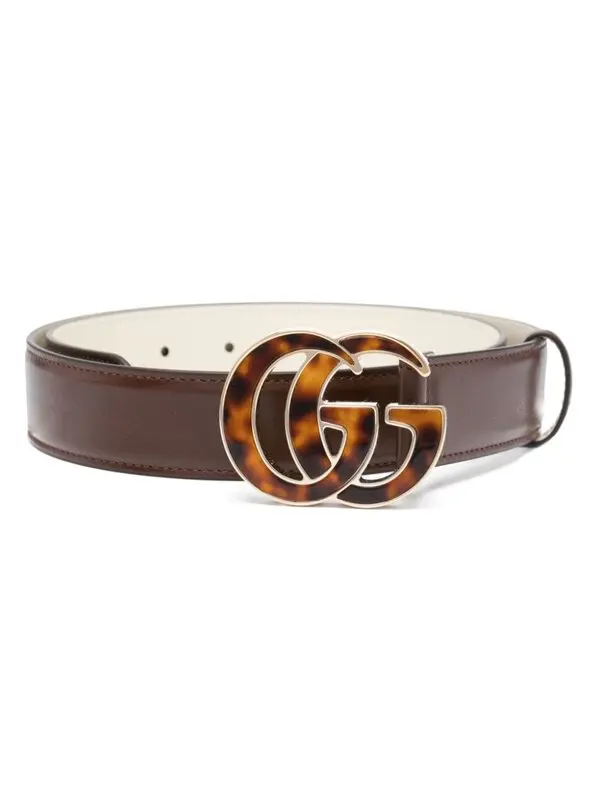 Gucci Gg Marmont Belt - Brown