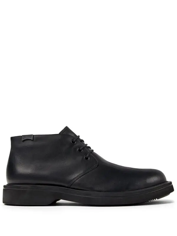 Camper Norman Lace-up Boots - Black