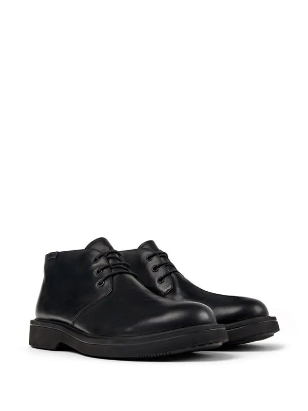 Camper Norman Lace-up Boots - Black