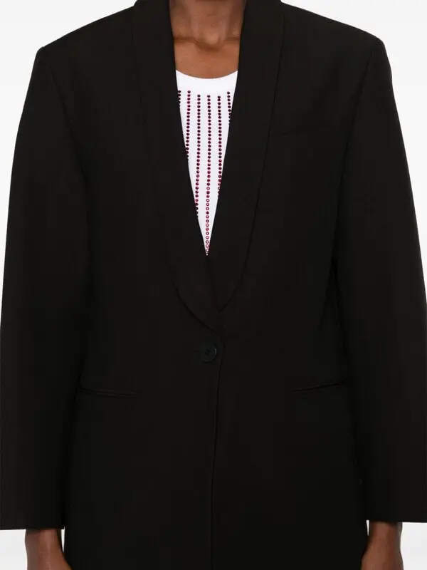 Hugo Logo-appliqué Blazer
