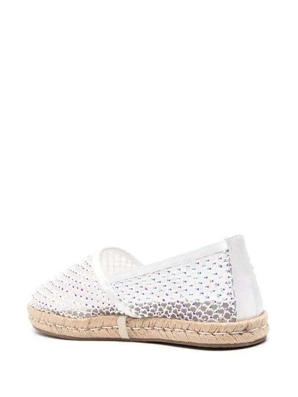 LE SILLA Gilda Crystal-embellished Espadrilles
