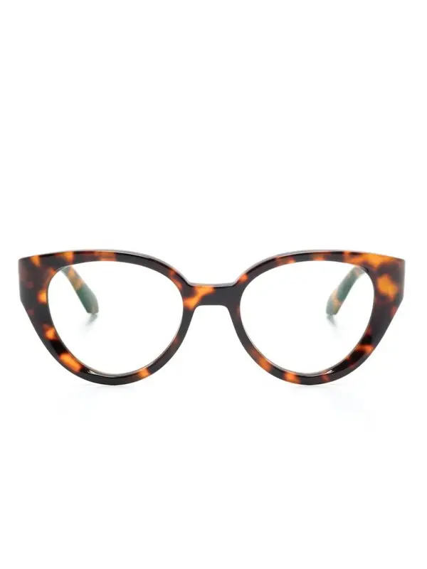 Off-White Optical Style 62 Glasses - Brown