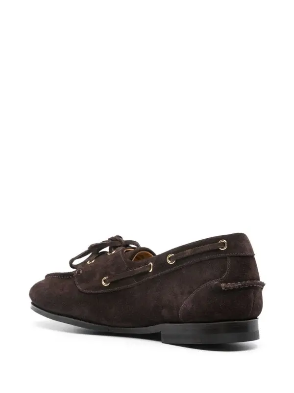 Bally Plume Boat Shoes - Brown