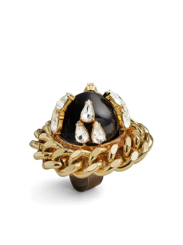 Dsquared2 Crystal-detail Ring - Gold