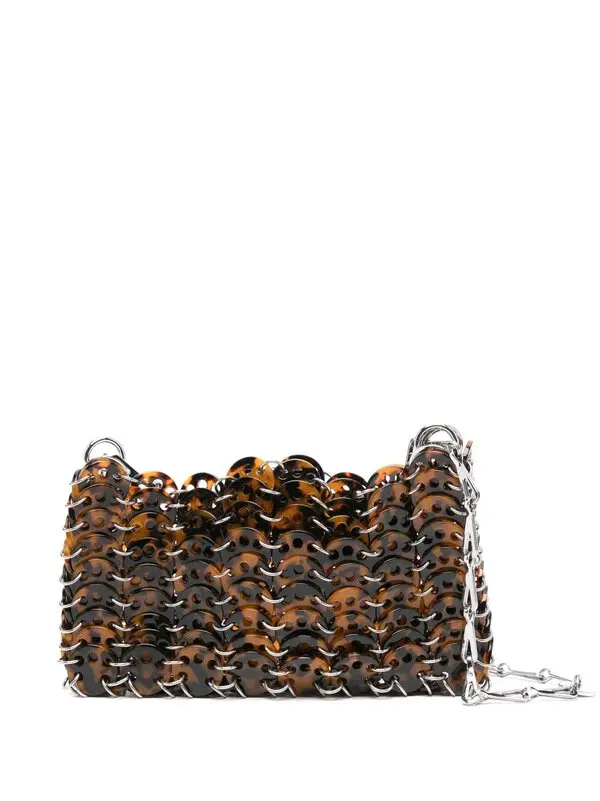 Rabanne 1969 Shoulder Bag - Brown