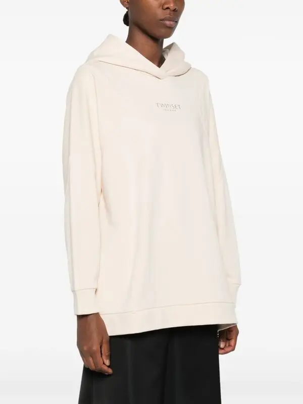 TWINSET Logo-lettering Hoodie
