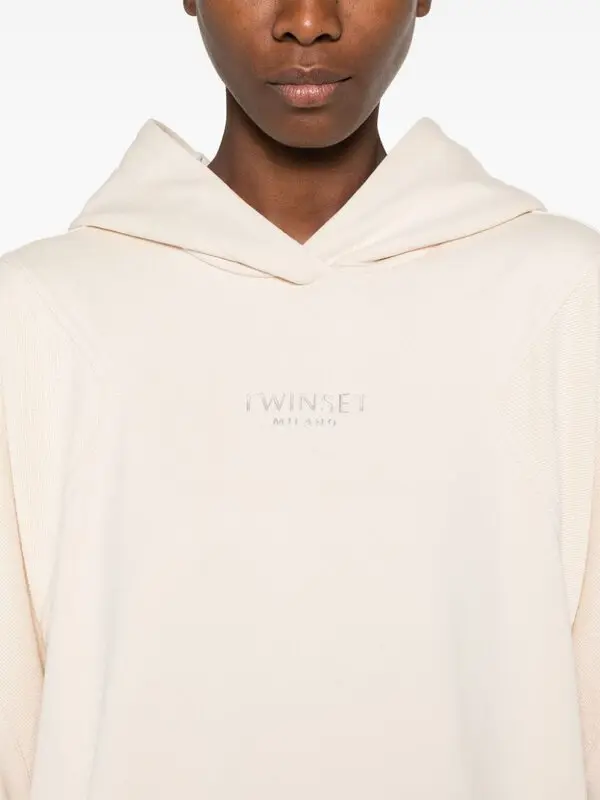 TWINSET Logo-lettering Hoodie