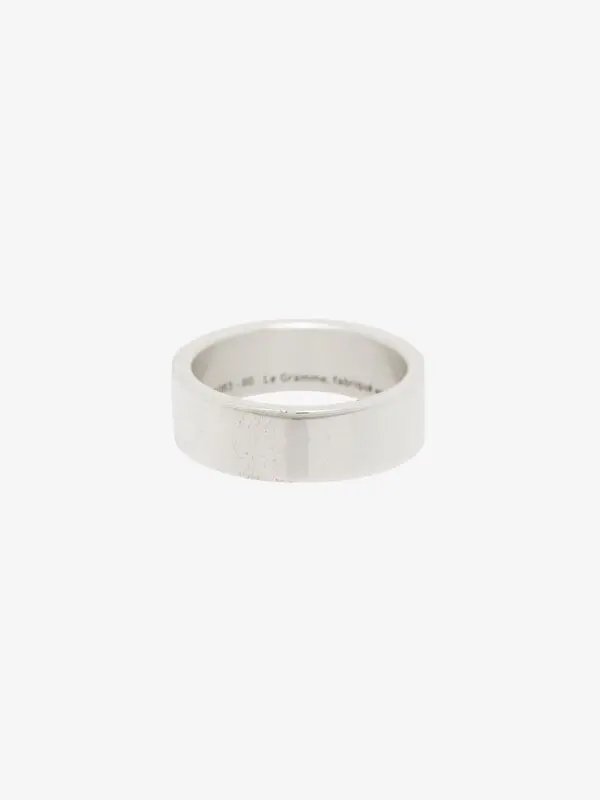 Le Gramme Le 9 Grammes Ribbon Ring - Silver | Editorialist