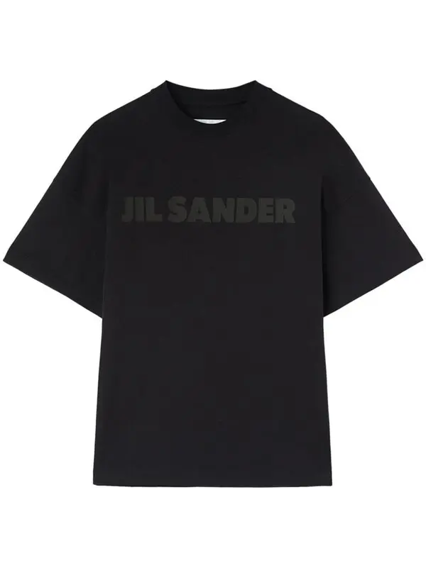 JIL SANDER Logo T-shirt - Black