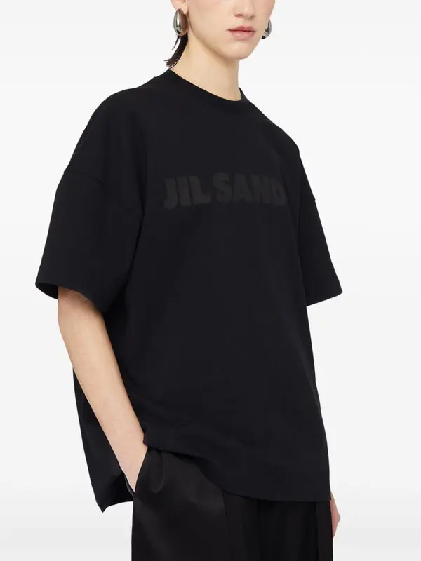 JIL SANDER Logo T-shirt - Black