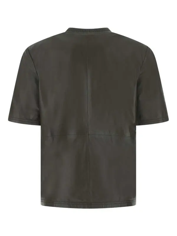 Amiri Leather T-shirt