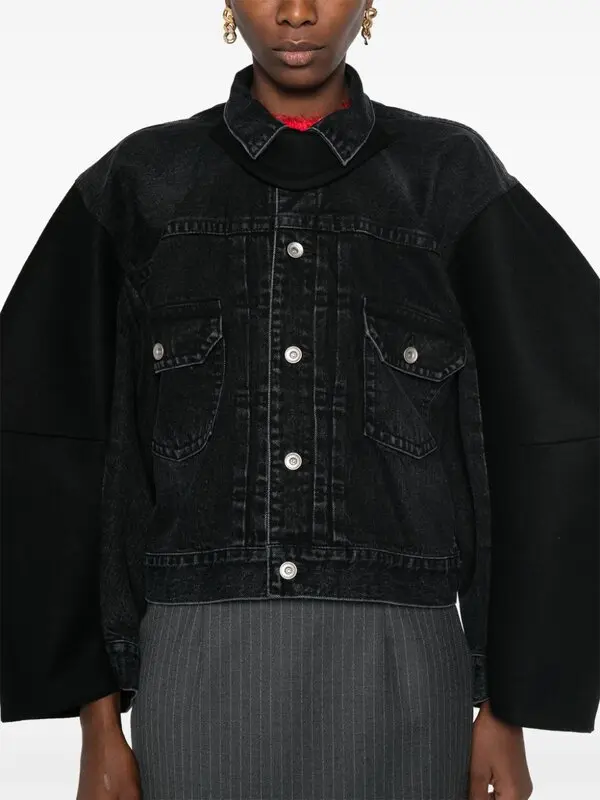 Sacai Panelled Denim Jacket