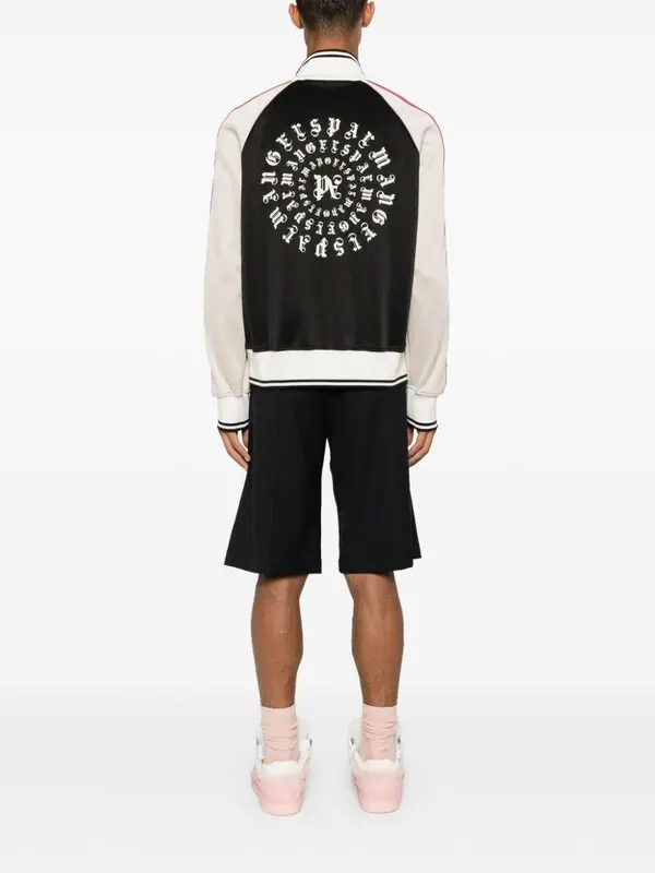 Palm Angels Monogram Color-block Track Jacket