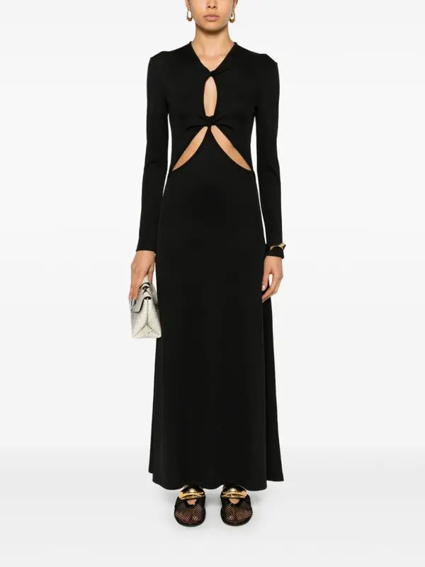 Christopher Esber Open Twist Anglaise Dress