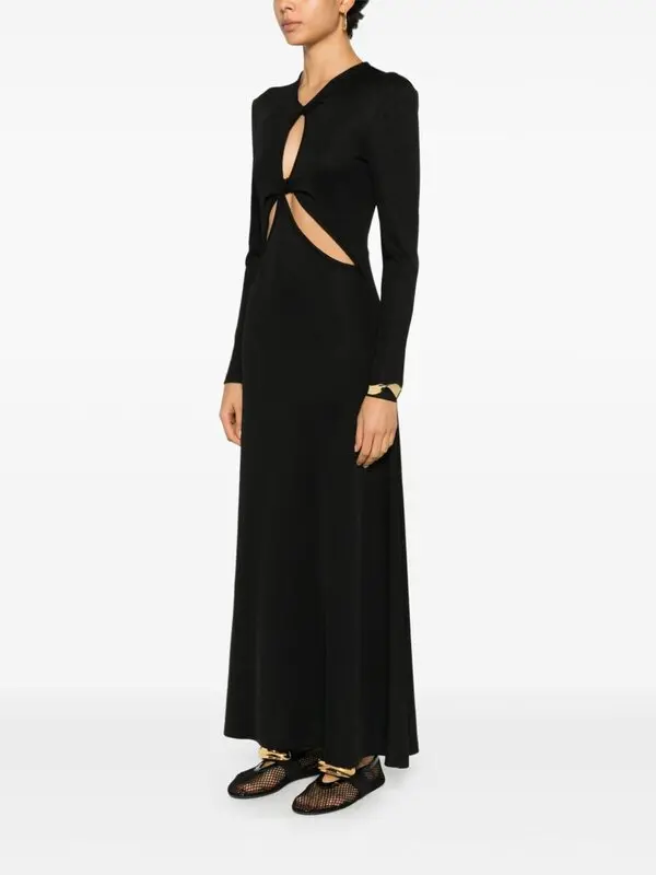Christopher Esber Open Twist Anglaise Dress
