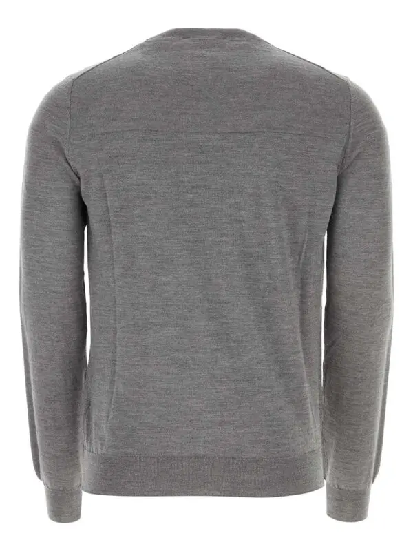 JIL SANDER Round-neck Virgin Wool Sweater