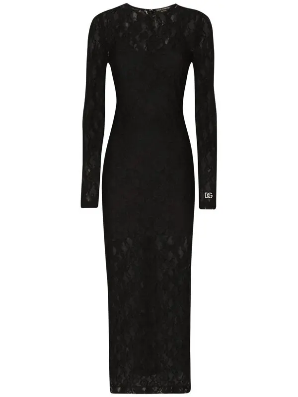 Dolce & Gabbana Lace Maxi Dress