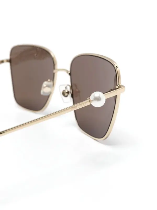 JIMMY CHOO Square Oversized Sunglasses