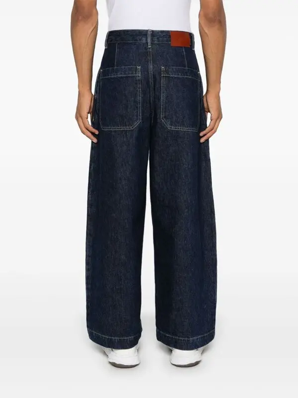 Studio Nicholson Pleated Denim Jeans