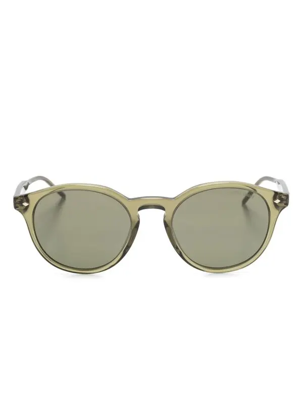 Giorgio Armani Round-frame Sunglasses - Green