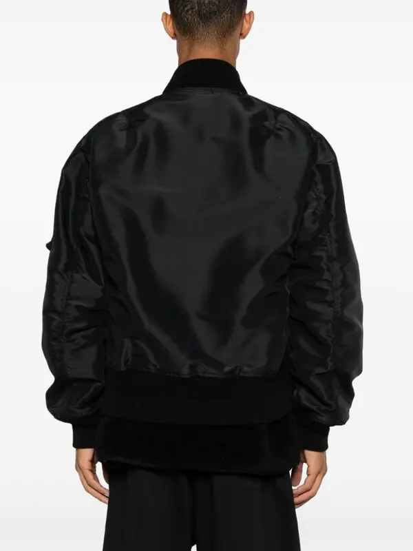 Sacai Twill Bomber Jacket - Black
