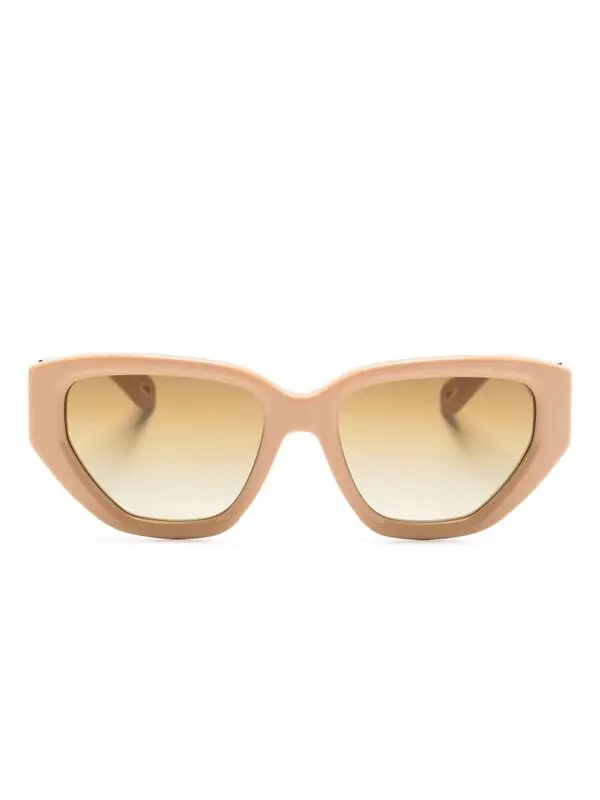 Chloé Marcie Cat-eye Sunglasses - Neutrals