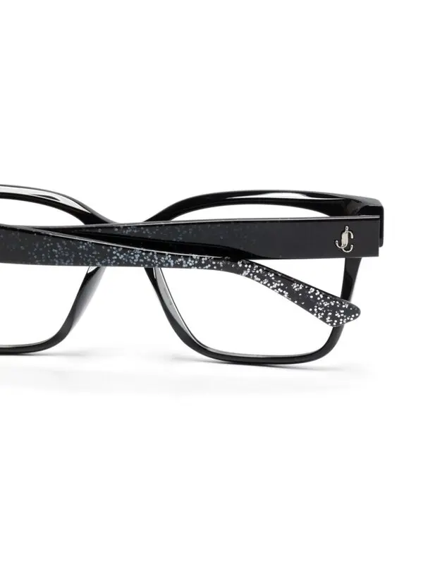 JIMMY CHOO Glitter Oversized Glasses