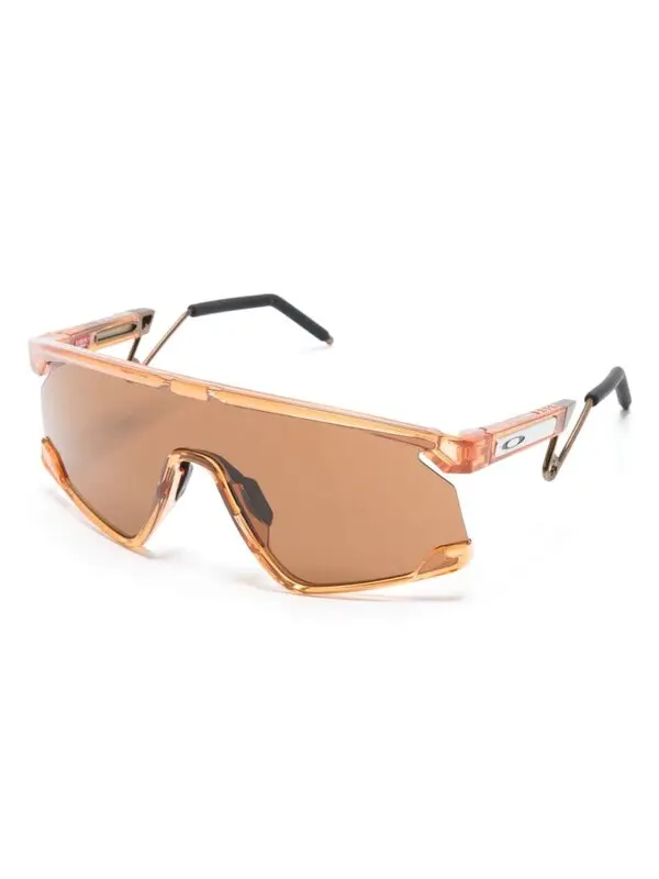 Oakley Bxtr Metal Shield Sunglasses - Orange