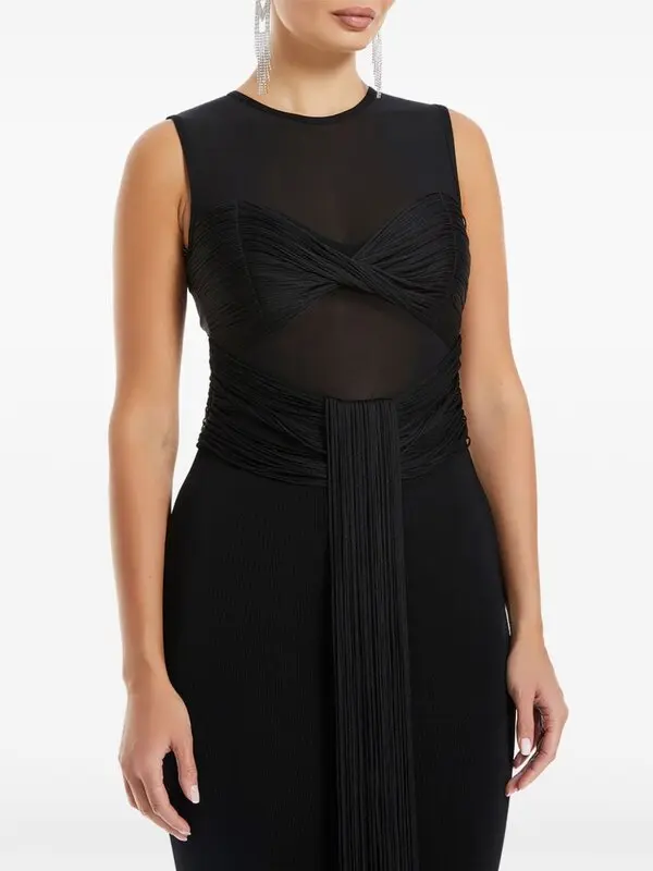 Herve Leger Nina Bandeau Maxi Dress