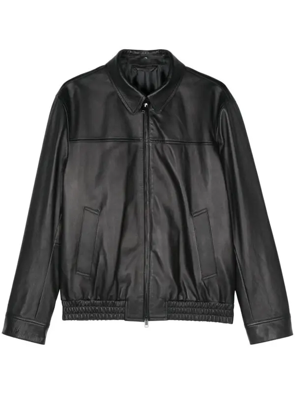 Brioni Lambskin Leather Jacket