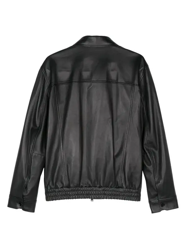 Brioni Lambskin Leather Jacket