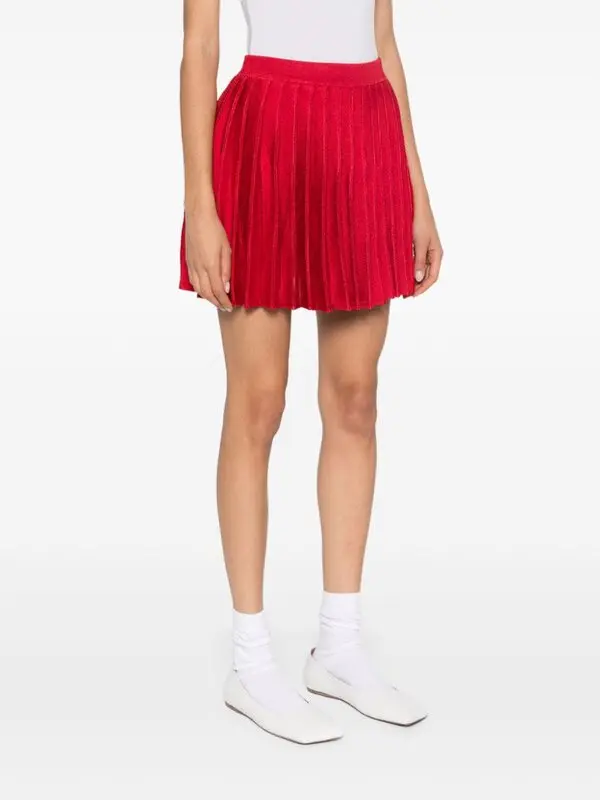 SELF-PORTRAIT Pleated Mini Skirt