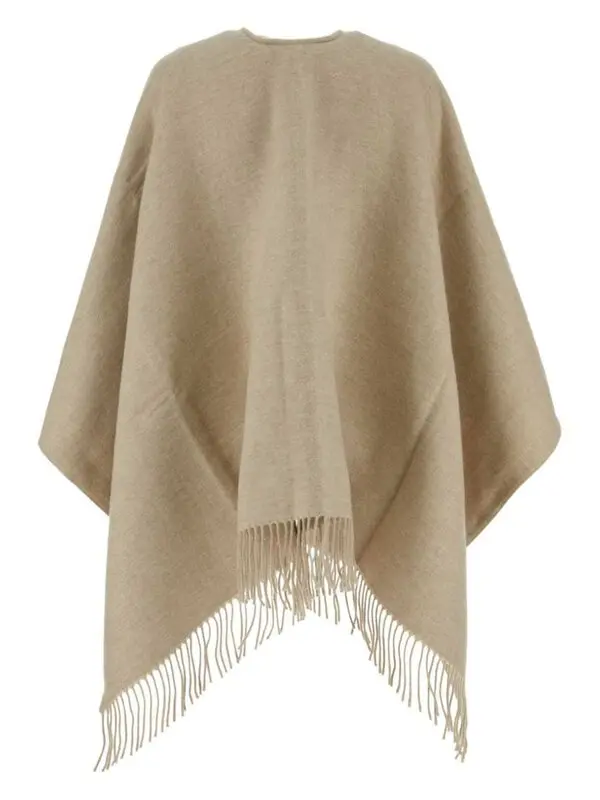 Fendi Fringed Poncho