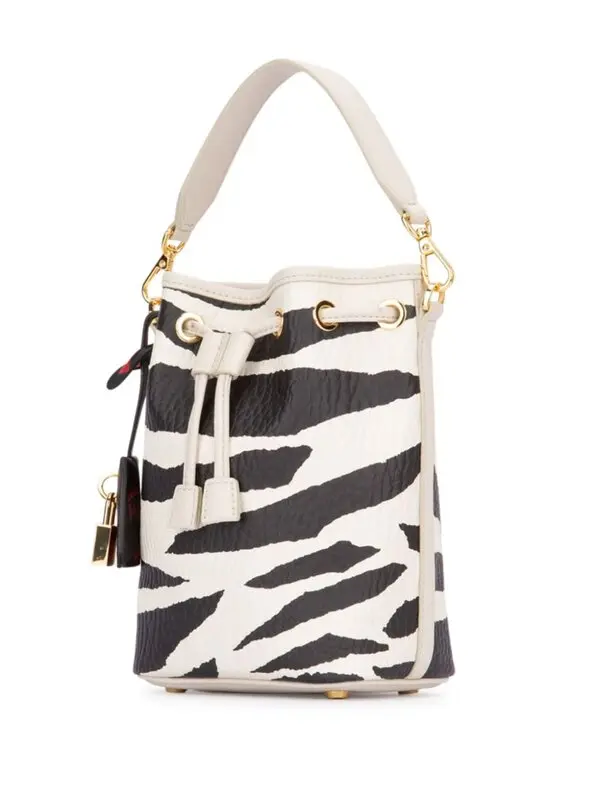 Mcm Dessau Bucket Bag - Black