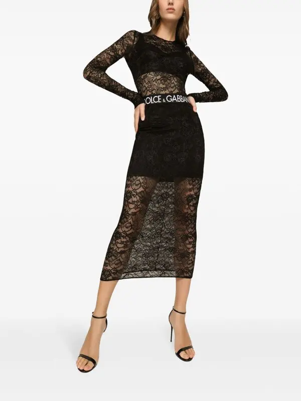 Dolce & Gabbana Floral Lace Top