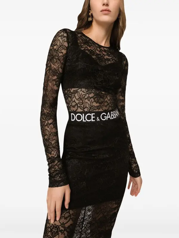 Dolce & Gabbana Floral Lace Top