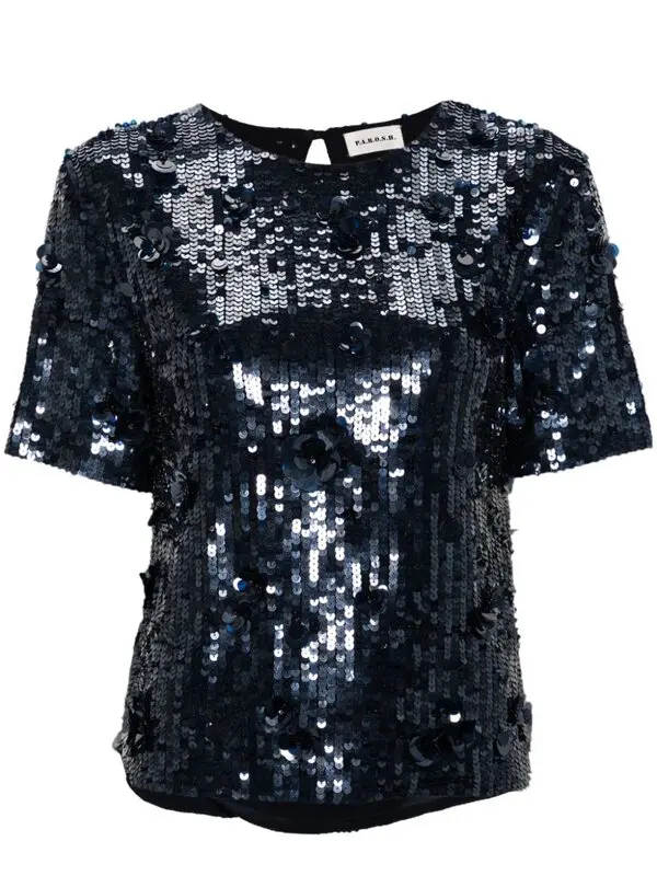 P.a.r.o.s.h Sequined Blouse