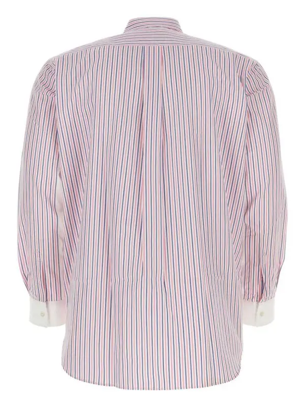 Comme Des Garçons Pinstripe-print Shirt