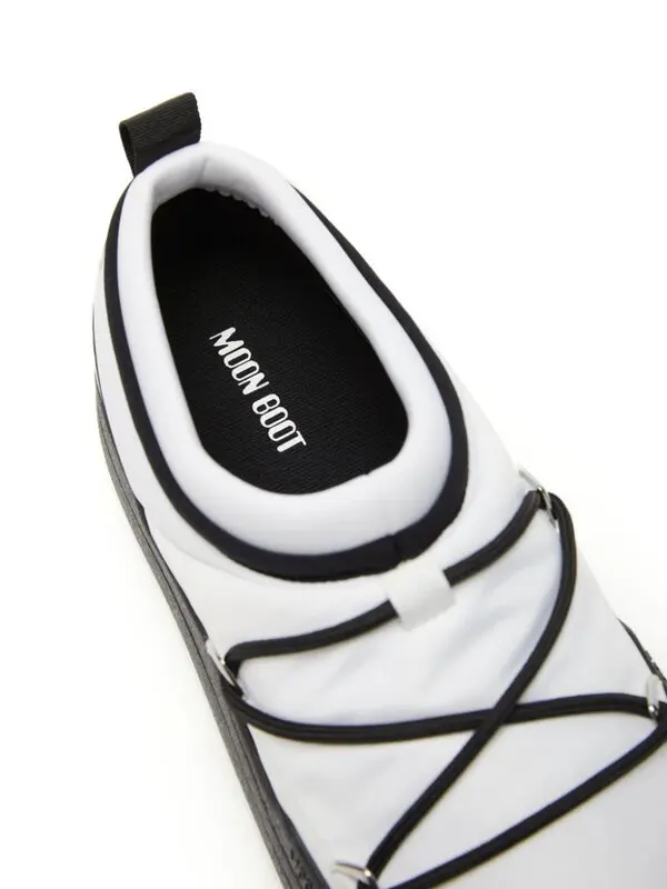 Moon Boot Park Icon Logo-print Sneakers - White