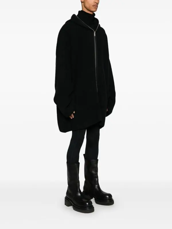 Rick Owens Drop-shoulder Hooded Jacket