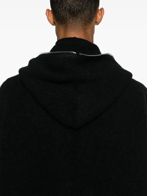 Rick Owens Drop-shoulder Hooded Jacket