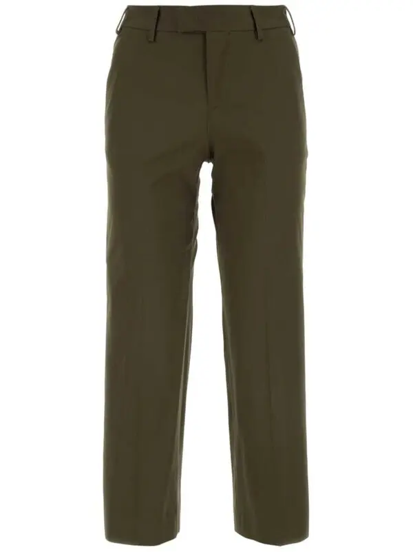 PT TORINO Tailor-cut Trousers - Green