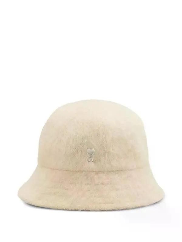 Ami De Coeur Stud Bucket Hat - Neutrals