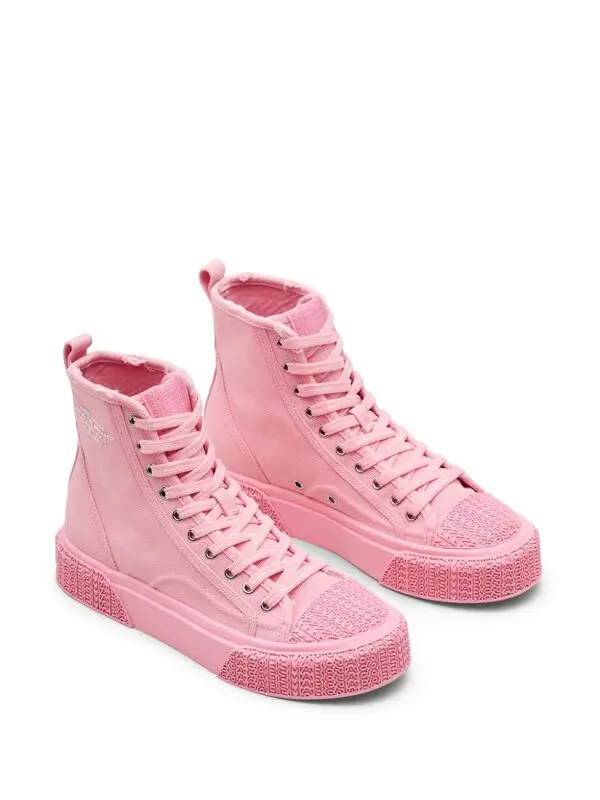 Marc Jacobs High Top Sneakers - Pink