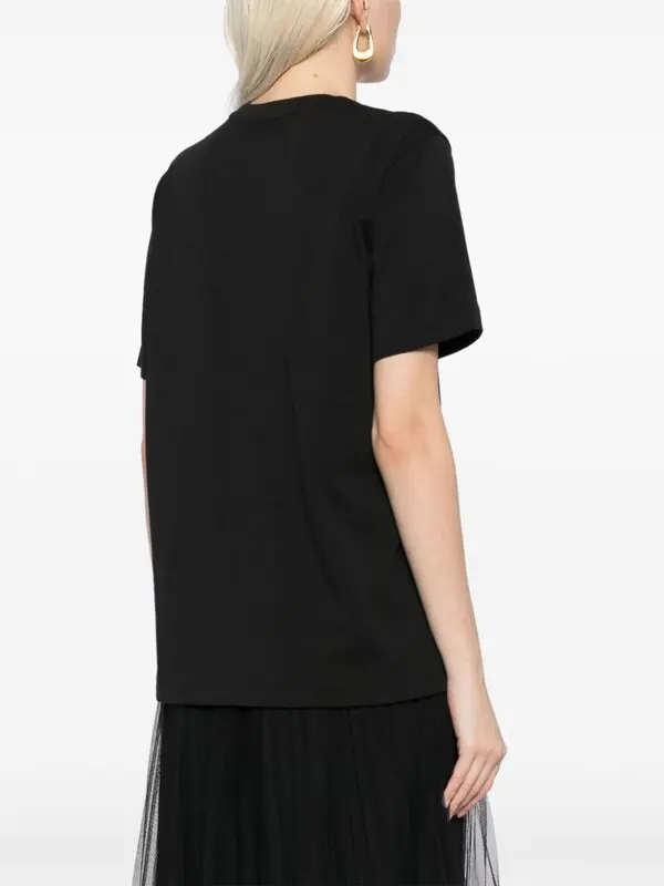 JNBY Crystal-embellished T-shirt - Black