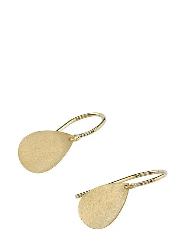 Irene Neuwirth 18kt Yellow Drop Earrings - Gold