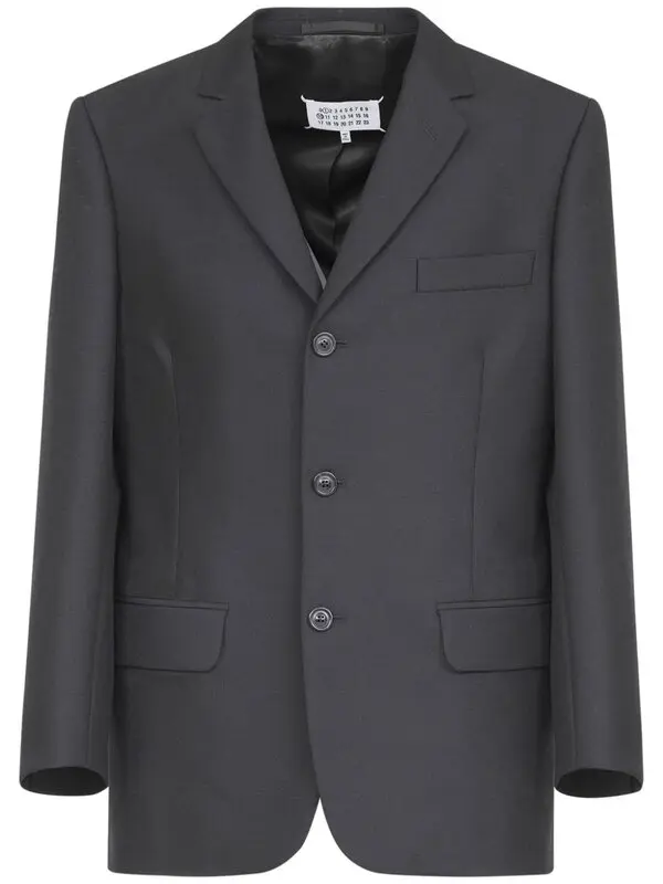 MAISON MARGIELA Single-breasted Wool Blazer