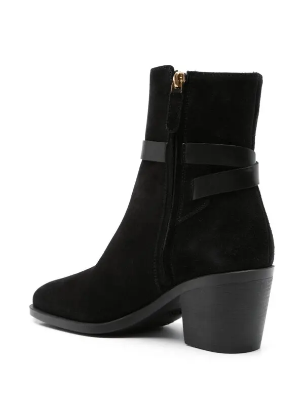TOD'S 65mm Logo-charm Ankle Boots